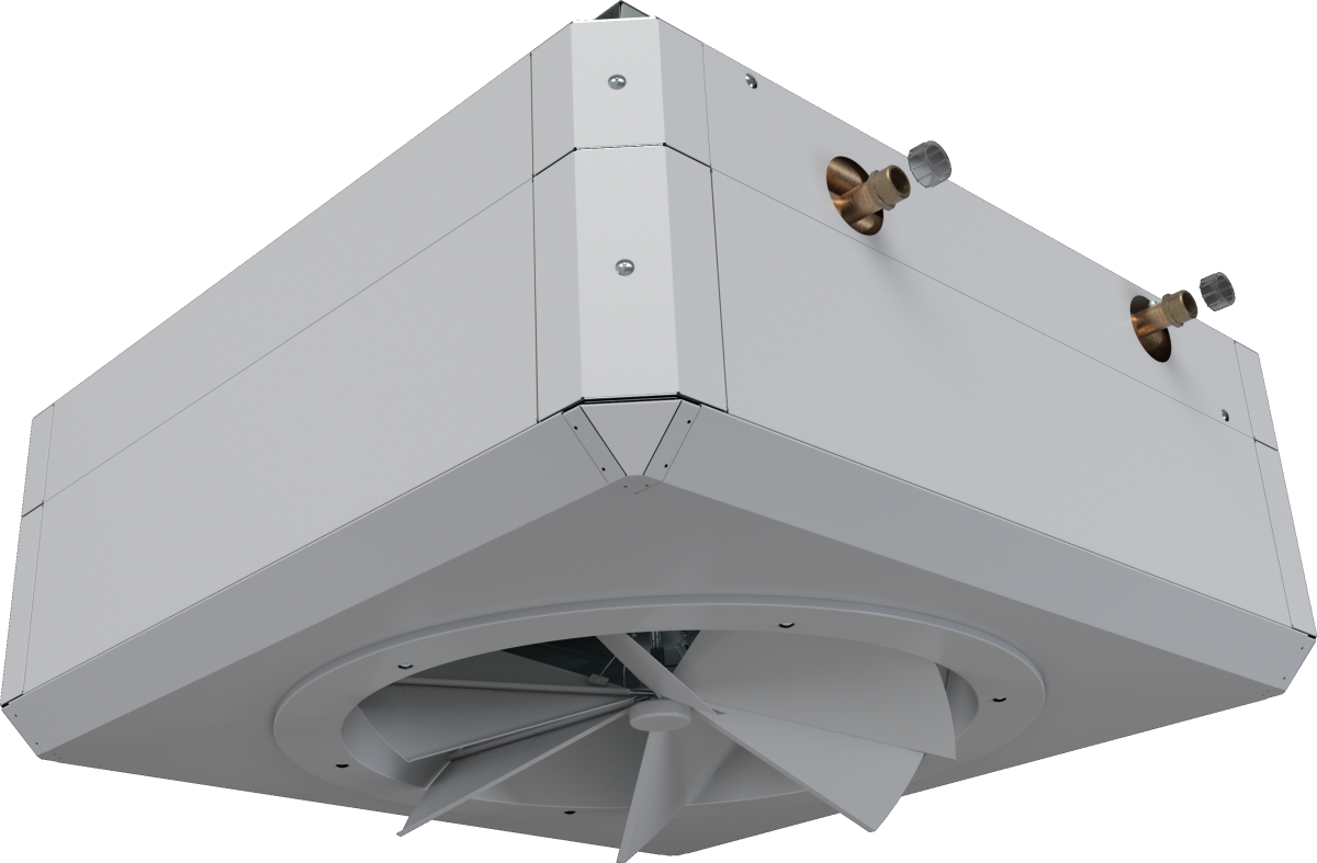 Modular air heating / cooling / ventilation unit - Cube O | Flowair