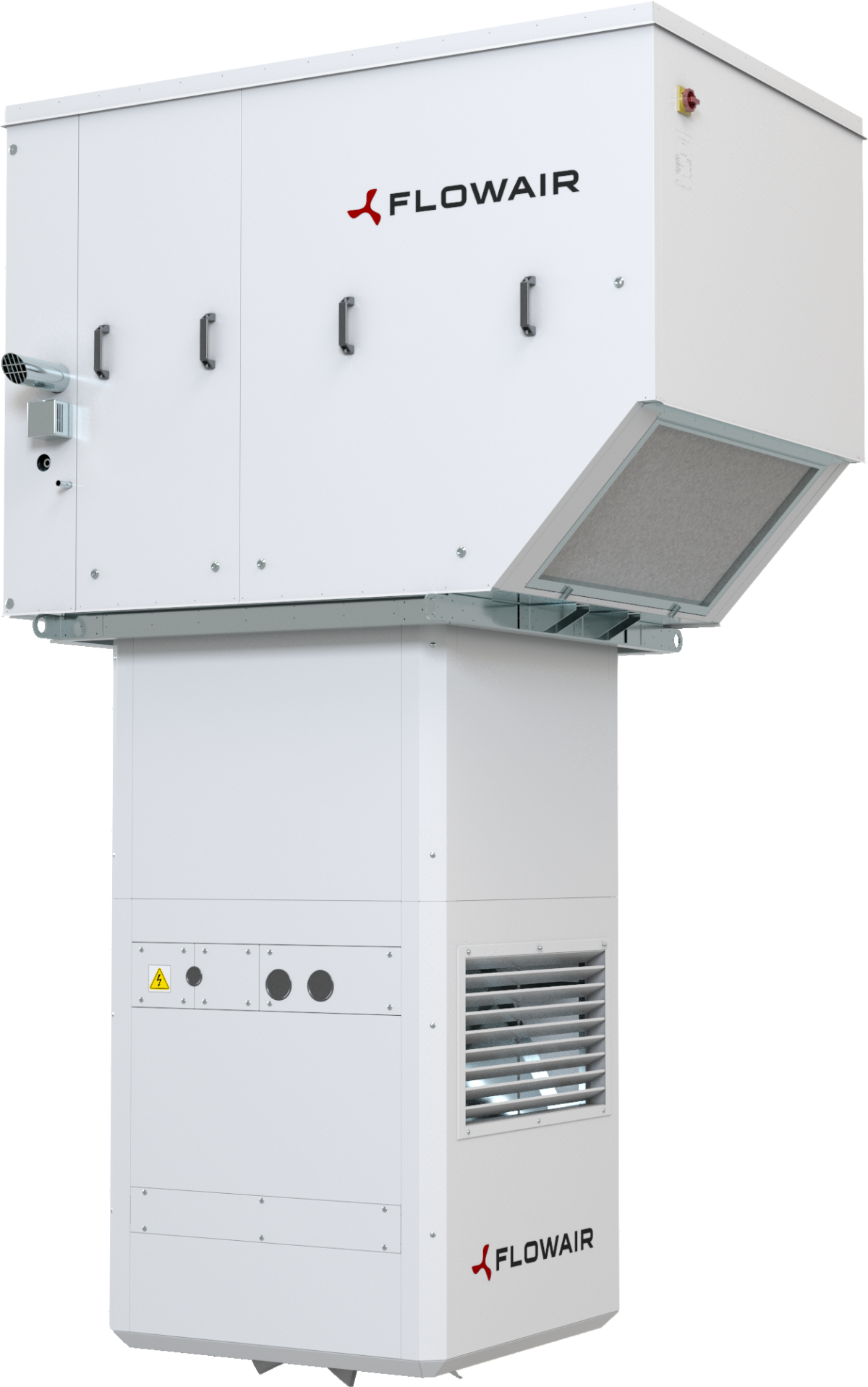 Modular air heating / cooling / ventilation unit - Cube O | Flowair